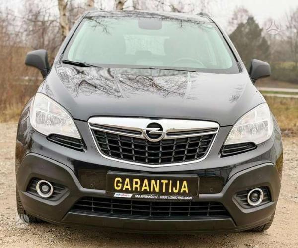 Black Opel Mokka 2013 in Siauliai, with an engine capacity of 1.36 L and mileage of 158 thousand km for 6950 €, photo 5 on AUTOMOTO.COM.LV