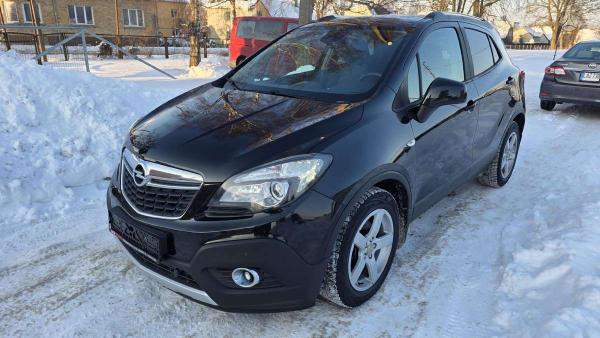 Black Opel Mokka 2013 in Siauliai, with an engine capacity of 1.69 L and mileage of 275 thousand km for 6250 €, photo 1 on AUTOMOTO.COM.LV
