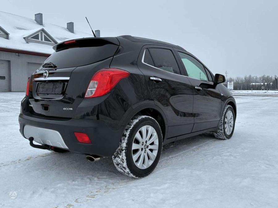 Black Opel Mokka 2013 in Marijampole, with an engine capacity of 1.70 L and mileage of 251 thousand km for 4950 €, photo 6 on AUTOMOTO.COM.LV
