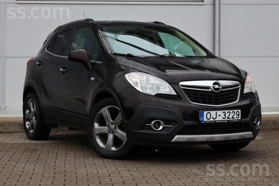 Black Opel Mokka 2013 in Riga, with an engine capacity of 1.40 L and mileage of 0 thousand km for 7995 €, photo 3 on AUTOMOTO.COM.LV