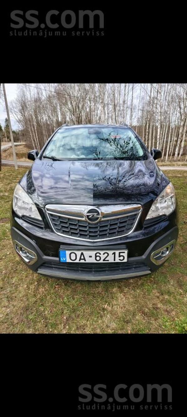 Melns Opel Mokka 2013 Saldus, ar dzinēja tilpumu 1.70 L un nobraukumu 213 tūkst. km par 5500 €, foto 1 vietnē AUTOMOTO.COM.LV