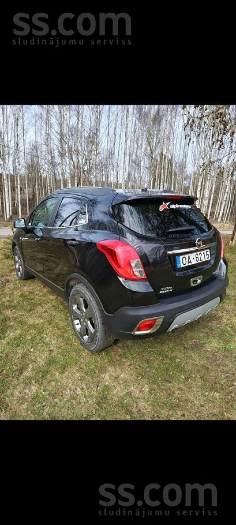 Melns Opel Mokka 2013 Saldus, ar dzinēja tilpumu 1.70 L un nobraukumu 213 tūkst. km par 5500 €, foto 11 vietnē AUTOMOTO.COM.LV