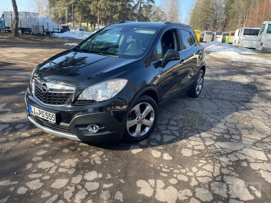 Black Opel Mokka 2013 in Riga, with an engine capacity of 1.70 L and mileage of 0 thousand km for 6999 €, photo 1 on AUTOMOTO.COM.LV
