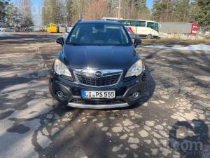 Black Opel Mokka 2013 in Riga, with an engine capacity of 1.70 L and mileage of 0 thousand km for 6999 €, photo 4 on AUTOMOTO.COM.LV