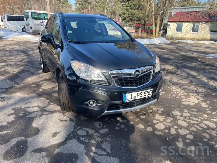 Black Opel Mokka 2013 in Riga, with an engine capacity of 1.70 L and mileage of 0 thousand km for 6999 €, photo 6 on AUTOMOTO.COM.LV