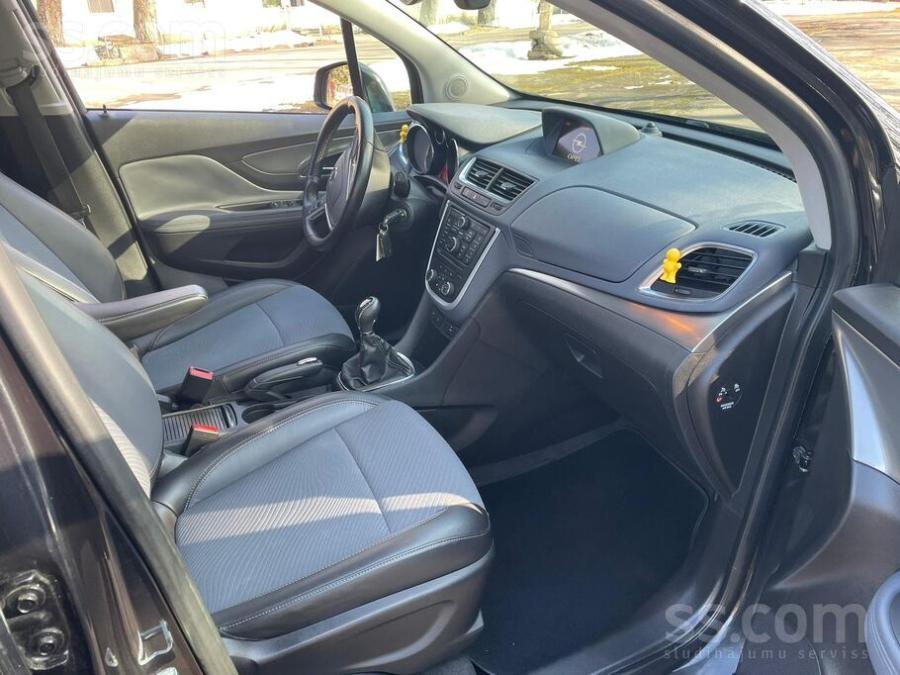Black Opel Mokka 2013 in Riga, with an engine capacity of 1.70 L and mileage of 0 thousand km for 6999 €, photo 18 on AUTOMOTO.COM.LV