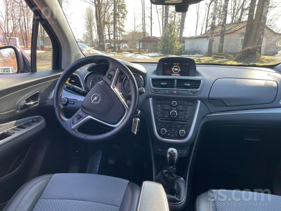 Black Opel Mokka 2013 in Riga, with an engine capacity of 1.70 L and mileage of 0 thousand km for 6999 €, photo 23 on AUTOMOTO.COM.LV