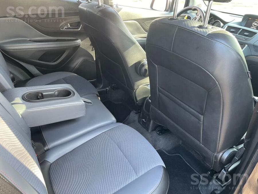 Black Opel Mokka 2013 in Riga, with an engine capacity of 1.70 L and mileage of 0 thousand km for 6999 €, photo 24 on AUTOMOTO.COM.LV