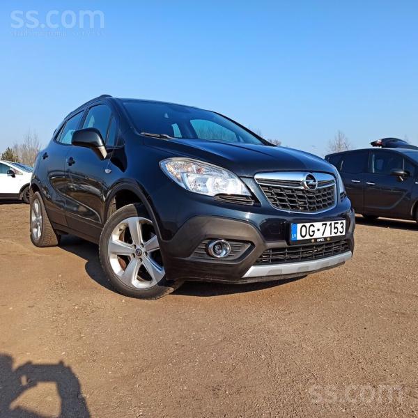 Black Opel Mokka 2013 in Daugavpils, with an engine capacity of 1.70 L and mileage of 0 thousand km for 6500 €, photo 1 on AUTOMOTO.COM.LV
