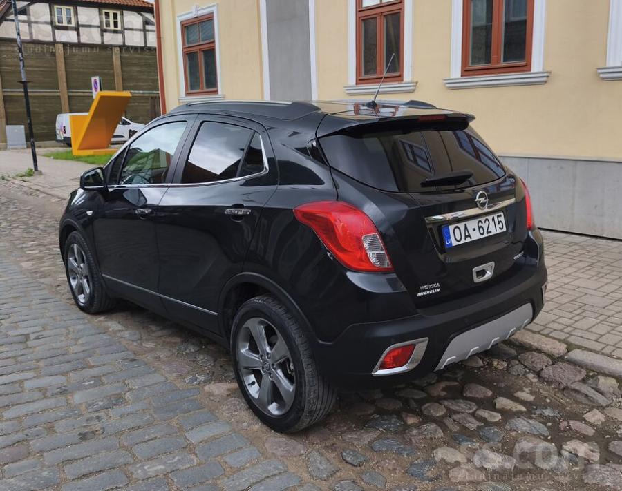 Black Opel Mokka 2013 in Jelgava, with an engine capacity of 1.70 L and mileage of 0 thousand km for 5790 €, photo 3 on AUTOMOTO.COM.LV
