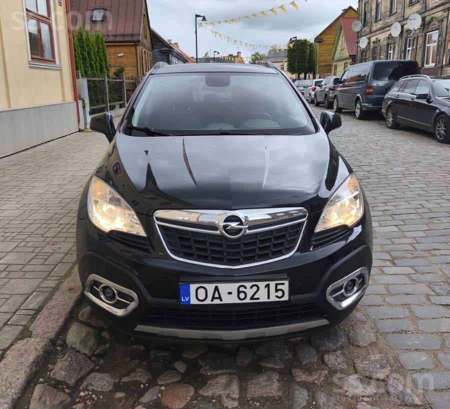 Black Opel Mokka 2013 in Jelgava, with an engine capacity of 1.70 L and mileage of 0 thousand km for 5790 €, photo 7 on AUTOMOTO.COM.LV