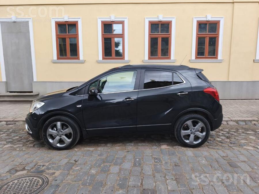 Black Opel Mokka 2013 in Jelgava, with an engine capacity of 1.70 L and mileage of 0 thousand km for 5790 €, photo 8 on AUTOMOTO.COM.LV