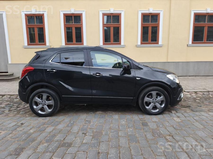 Black Opel Mokka 2013 in Jelgava, with an engine capacity of 1.70 L and mileage of 0 thousand km for 5790 €, photo 9 on AUTOMOTO.COM.LV