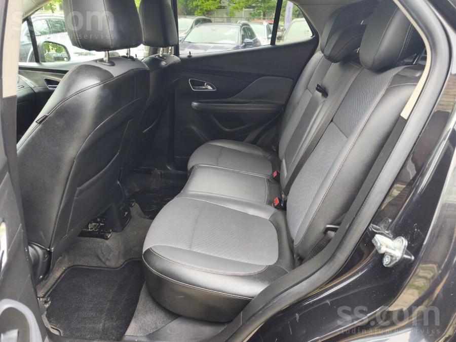 Black Opel Mokka 2013 in Jelgava, with an engine capacity of 1.70 L and mileage of 0 thousand km for 5790 €, photo 11 on AUTOMOTO.COM.LV