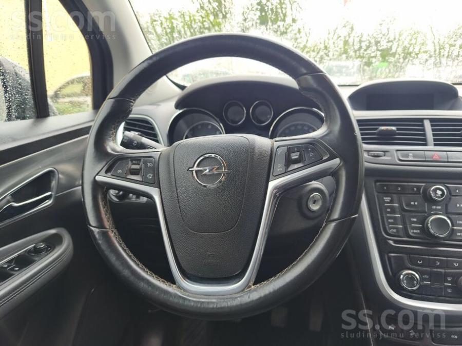 Black Opel Mokka 2013 in Jelgava, with an engine capacity of 1.70 L and mileage of 0 thousand km for 5790 €, photo 15 on AUTOMOTO.COM.LV