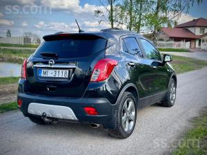 Black Opel Mokka 2013 in Riga, with an engine capacity of 1.70 L and mileage of 279 thousand km for 6500 €, photo 4 on AUTOMOTO.COM.LV