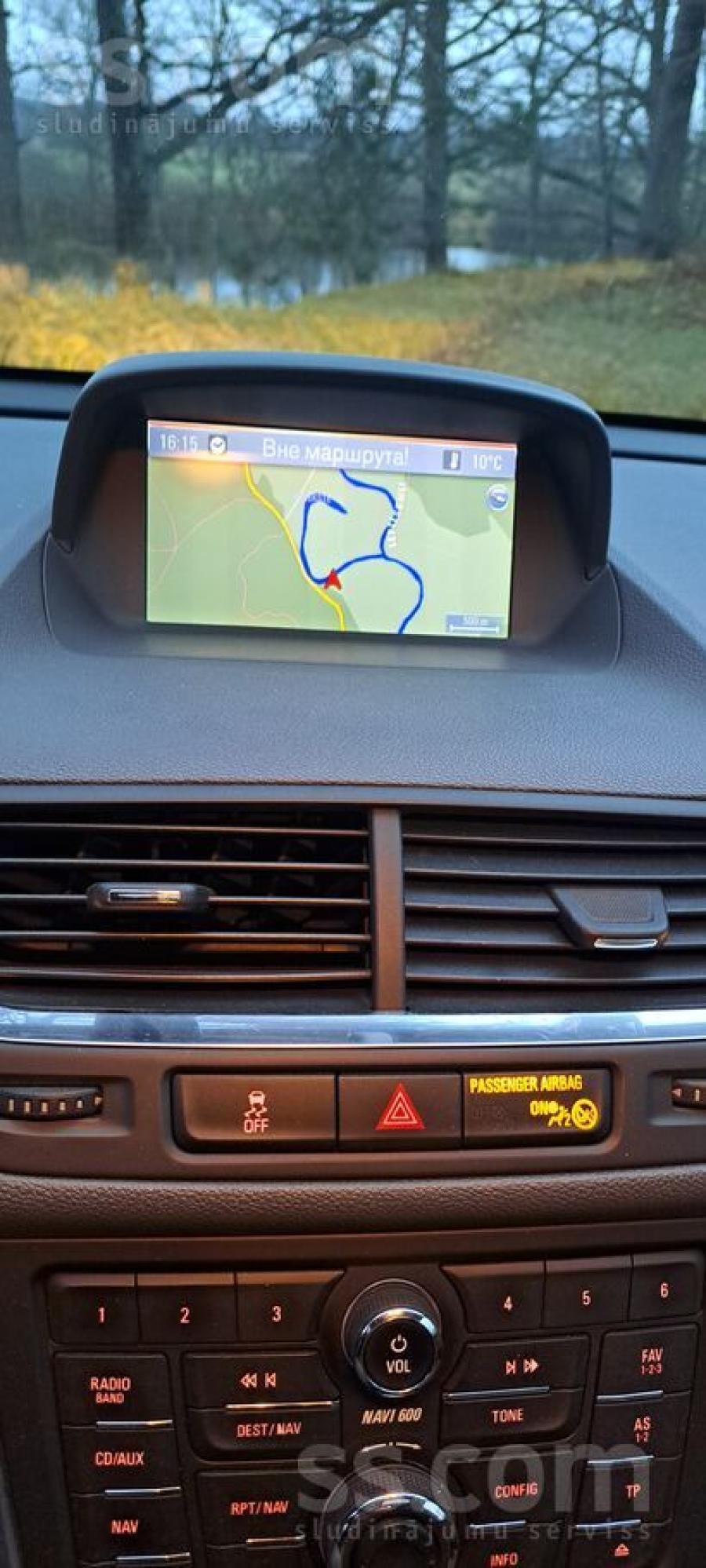 Black Opel Mokka 2013 in Riga, with an engine capacity of 1.70 L and mileage of 279 thousand km for 6500 €, photo 8 on AUTOMOTO.COM.LV