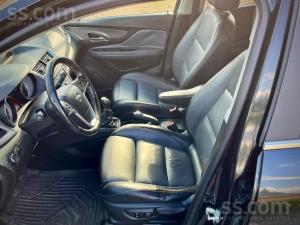 Black Opel Mokka 2013 in Riga, with an engine capacity of 1.70 L and mileage of 279 thousand km for 6500 €, photo 15 on AUTOMOTO.COM.LV