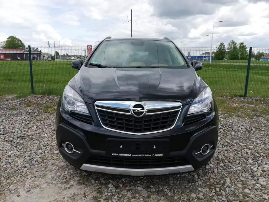 Black Opel Mokka 2013 in Saldus, with an engine capacity of 1.70 L and mileage of 165 thousand km for 8800 €, photo 6 on AUTOMOTO.COM.LV
