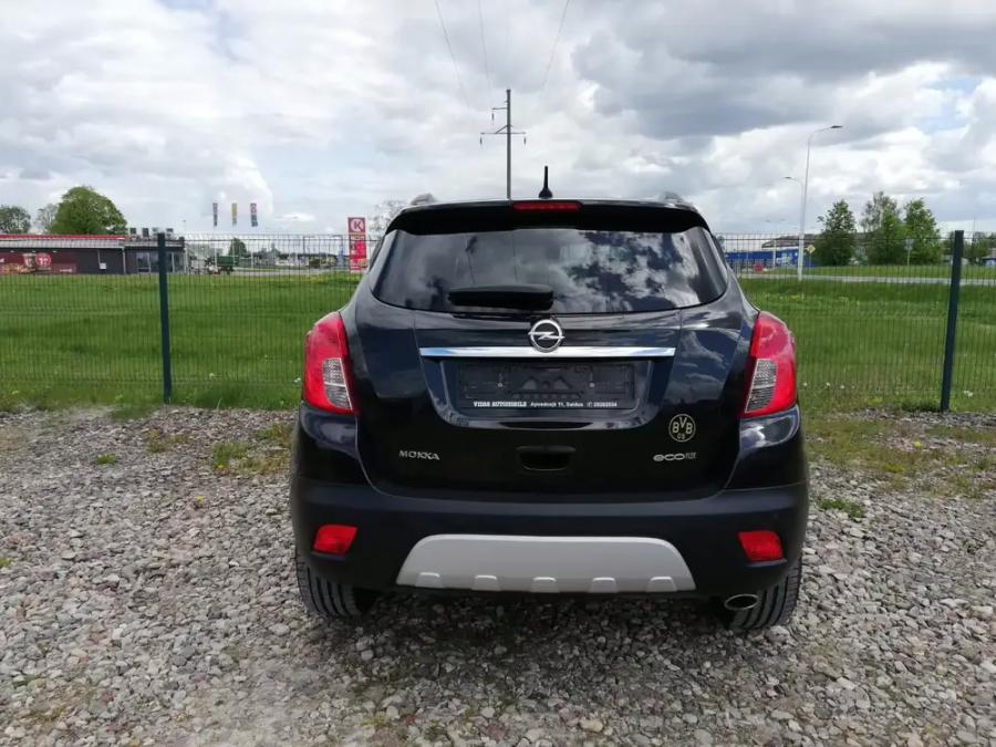 Black Opel Mokka 2013 in Saldus, with an engine capacity of 1.70 L and mileage of 165 thousand km for 8800 €, photo 7 on AUTOMOTO.COM.LV