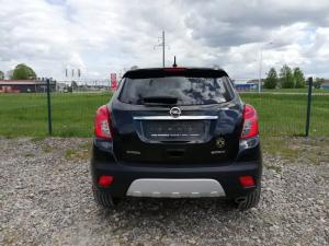 Black Opel Mokka 2013 in Saldus, with an engine capacity of 1.70 L and mileage of 165 thousand km for 8800 €, photo 16 on AUTOMOTO.COM.LV