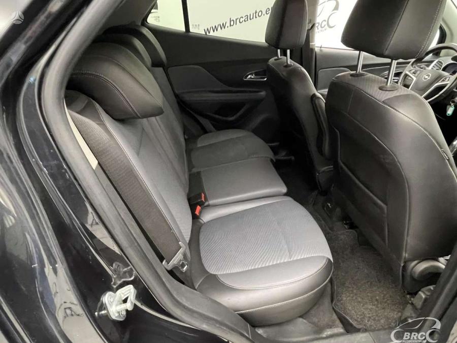 Black Opel Mokka 2013 in Vilnius, with an engine capacity of 1.69 L and mileage of 118 thousand km for 5900 €, photo 12 on AUTOMOTO.COM.LV