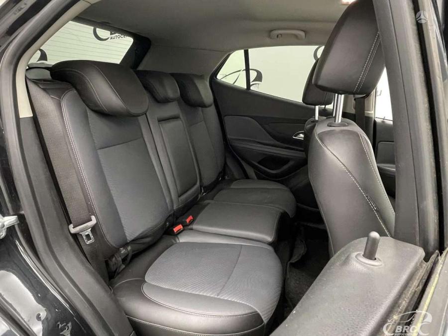 Black Opel Mokka 2013 in Vilnius, with an engine capacity of 1.69 L and mileage of 118 thousand km for 5900 €, photo 13 on AUTOMOTO.COM.LV
