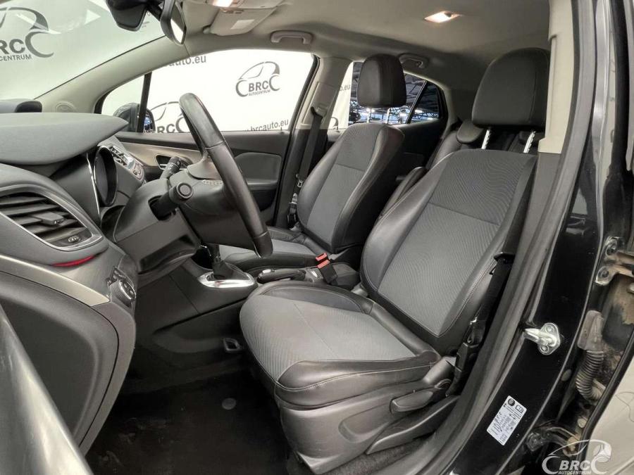 Black Opel Mokka 2013 in Vilnius, with an engine capacity of 1.69 L and mileage of 118 thousand km for 5900 €, photo 24 on AUTOMOTO.COM.LV