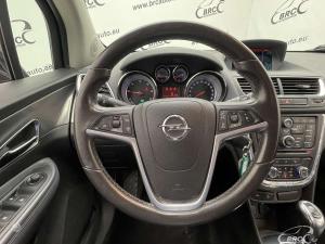 Black Opel Mokka 2013 in Vilnius, with an engine capacity of 1.69 L and mileage of 118 thousand km for 5900 €, photo 28 on AUTOMOTO.COM.LV