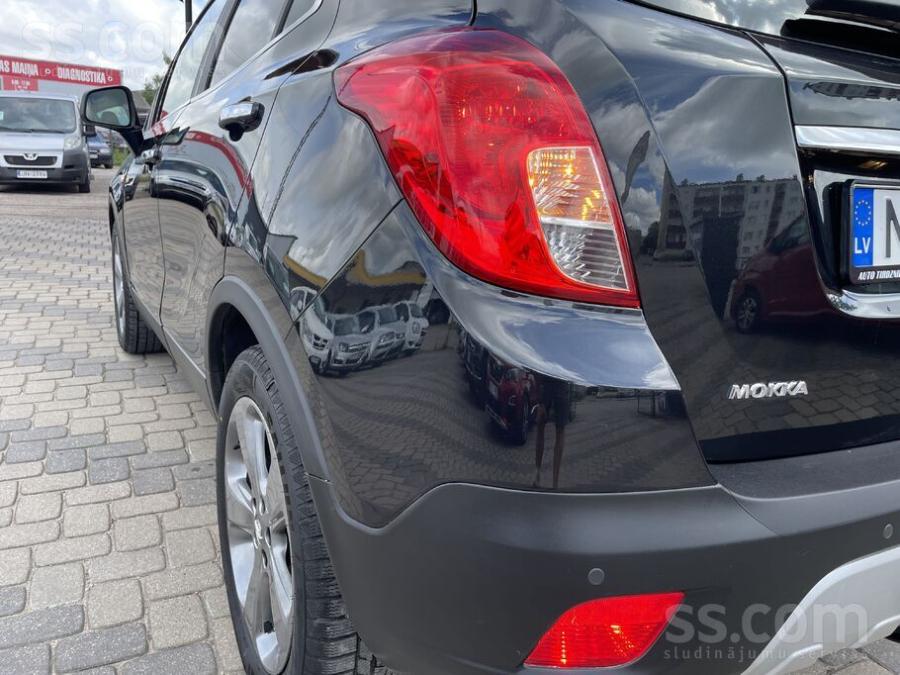 Черный Опель Mokka 2013 в Талси, объемом двигателя 1.70 л и пробегом 236 тыс. км за 6800 €, фото 24 на AUTOMOTO.COM.LV
