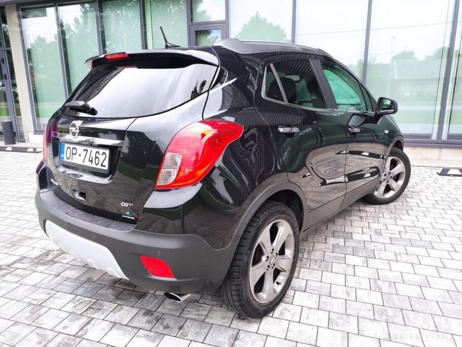 Black Opel Mokka 2013 in Riga, with an engine capacity of 1.70 L and mileage of 241 thousand km for 7290 €, photo 5 on AUTOMOTO.COM.LV