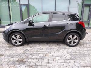 Black Opel Mokka 2013 in Riga, with an engine capacity of 1.70 L and mileage of 241 thousand km for 7290 €, photo 6 on AUTOMOTO.COM.LV