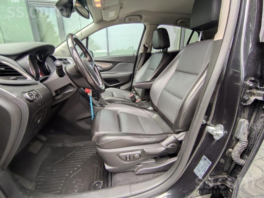 Black Opel Mokka 2013 in Riga, with an engine capacity of 1.70 L and mileage of 241 thousand km for 7290 €, photo 8 on AUTOMOTO.COM.LV