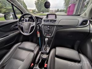 Black Opel Mokka 2013 in Riga, with an engine capacity of 1.70 L and mileage of 241 thousand km for 7290 €, photo 16 on AUTOMOTO.COM.LV