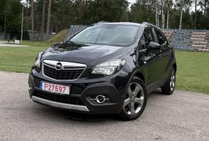 Black Opel Mokka 2013 in Druskininkai, with an engine capacity of 1.69 L and mileage of 179 thousand km for 7350 €, photo  on AUTOMOTO.COM.LV