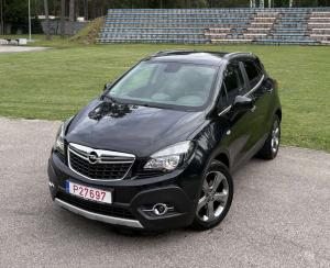 Black Opel Mokka 2013 in Druskininkai, with an engine capacity of 1.69 L and mileage of 179 thousand km for 7350 €, photo 8 on AUTOMOTO.COM.LV