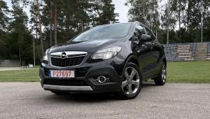 Black Opel Mokka 2013 in Druskininkai, with an engine capacity of 1.69 L and mileage of 179 thousand km for 7350 €, photo 12 on AUTOMOTO.COM.LV