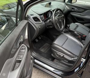 Black Opel Mokka 2013 in Druskininkai, with an engine capacity of 1.69 L and mileage of 179 thousand km for 7350 €, photo 18 on AUTOMOTO.COM.LV