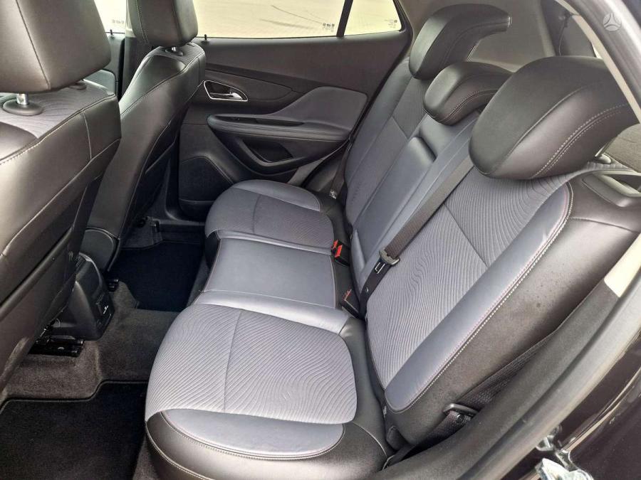 Black Opel Mokka 2013 in Marijampole, with an engine capacity of 1.69 L and mileage of 240 thousand km for 5949 €, photo 10 on AUTOMOTO.COM.LV