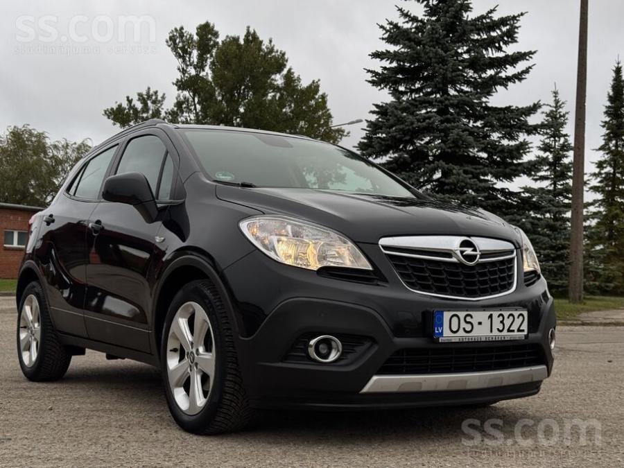 Черный Опель Mokka 2013 в Цесис, объемом двигателя 1.70 л и пробегом 0 тыс. км за 7950 €, фото 1 на AUTOMOTO.COM.LV