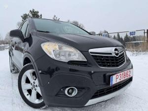 Black Opel Mokka 2014 in Alytus, with an engine capacity of 1.60 L and mileage of 230 thousand km for 7600 €, photo  on AUTOMOTO.COM.LV