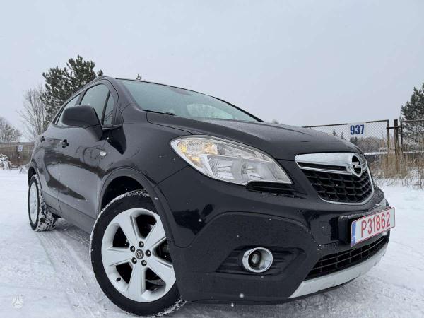 Melns Opel Mokka 2014 Alīta, ar dzinēja tilpumu 1.60 L un nobraukumu 230 tūkst. km par 7600 €, foto 5 vietnē AUTOMOTO.COM.LV