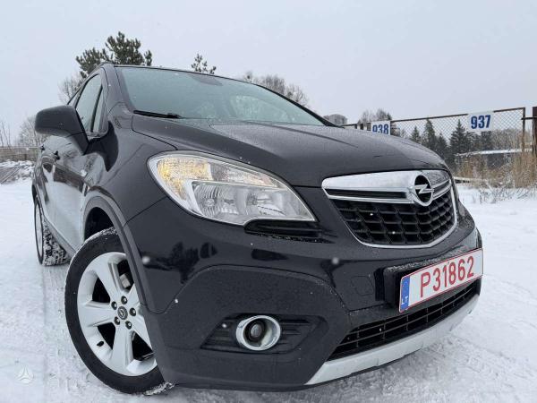 Melns Opel Mokka 2014 Alīta, ar dzinēja tilpumu 1.60 L un nobraukumu 236 tūkst. km par 7250 €, foto 1 vietnē AUTOMOTO.COM.LV