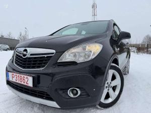 Black Opel Mokka 2014 in Alytus, with an engine capacity of 1.60 L and mileage of 236 thousand km for 7250 €, photo 2 on AUTOMOTO.COM.LV