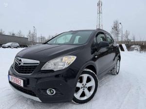 Black Opel Mokka 2014 in Alytus, with an engine capacity of 1.60 L and mileage of 236 thousand km for 7250 €, photo 6 on AUTOMOTO.COM.LV