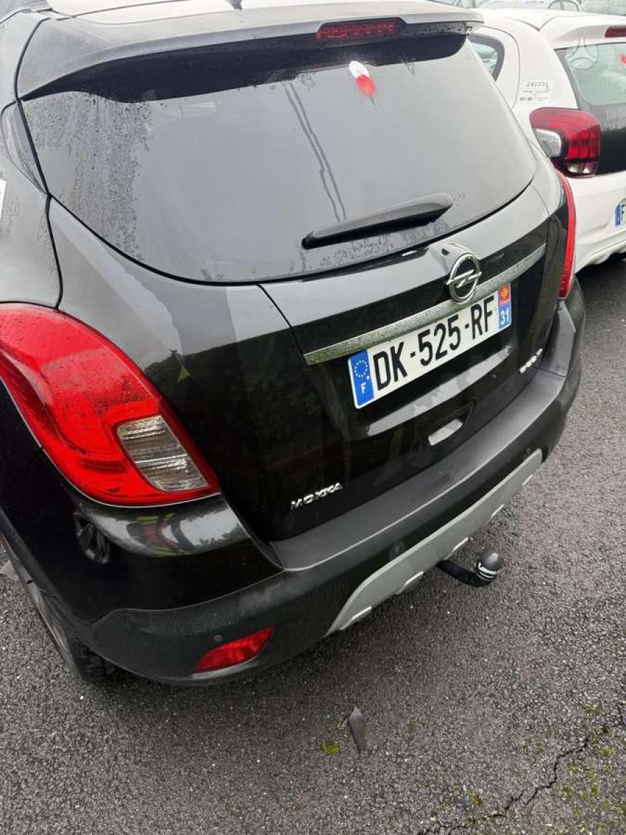 Black Opel Mokka 2014 in Taurage, with an engine capacity of 1.70 L and mileage of 250 thousand km for 3600 €, photo 7 on AUTOMOTO.COM.LV