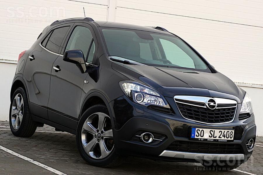 Черный Опель Mokka 2014 в Рига, объемом двигателя 1.70 л и пробегом 164 тыс. км за 6970 €, фото 1 на AUTOMOTO.COM.LV