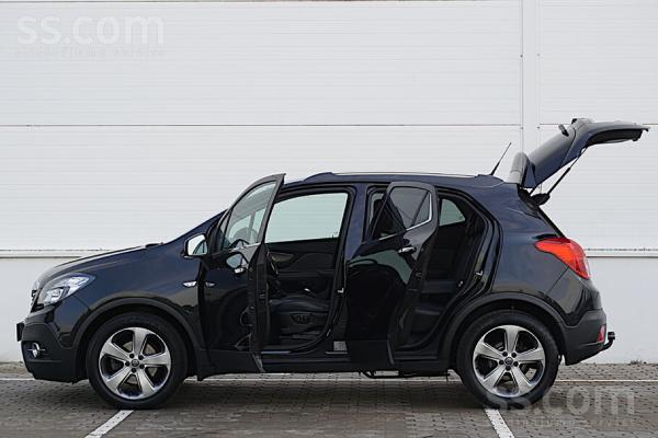 Melns Opel Mokka 2014 Rīga, ar dzinēja tilpumu 1.70 L un nobraukumu 164 tūkst. km par 6970 €, foto 7 vietnē AUTOMOTO.COM.LV