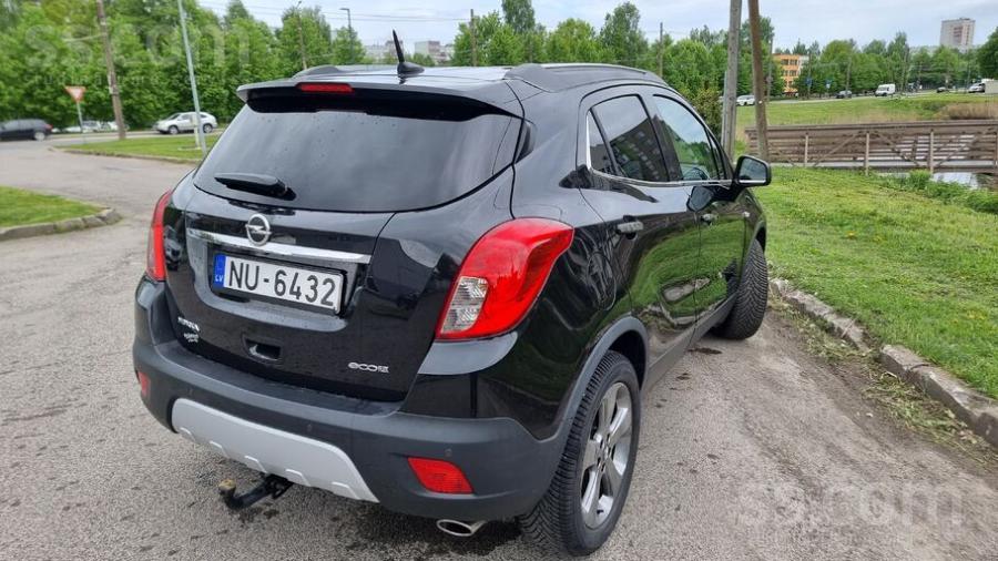 Melns Opel Mokka 2014 Rīga, ar dzinēja tilpumu 1.70 L un nobraukumu 193 tūkst. km par 6300 €, foto 4 vietnē AUTOMOTO.COM.LV