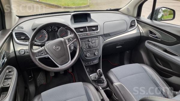 Melns Opel Mokka 2014 Rīga, ar dzinēja tilpumu 1.70 L un nobraukumu 193 tūkst. km par 6300 €, foto 5 vietnē AUTOMOTO.COM.LV